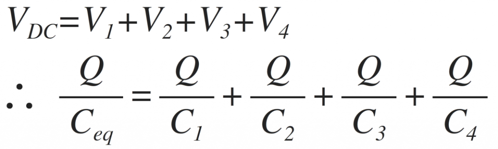 Capacitors in Series Combination | Electronic Components || Electronics ...
